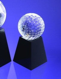 Golf Ball with Marble Base - Small — CrystalsBuy